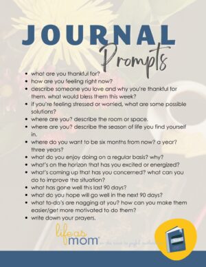 Journaling Can Help Your Life as Mom - Life as Mom