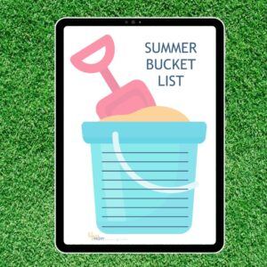 Free Printable Summer Bucket List for Kids - Life as Mom