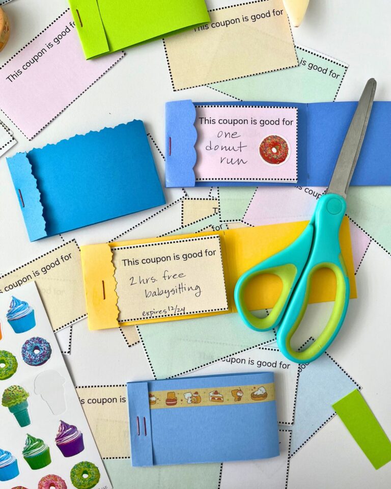 How to Make an Easy Tear-Out Coupon Book (DIY Gift) - Life as Mom