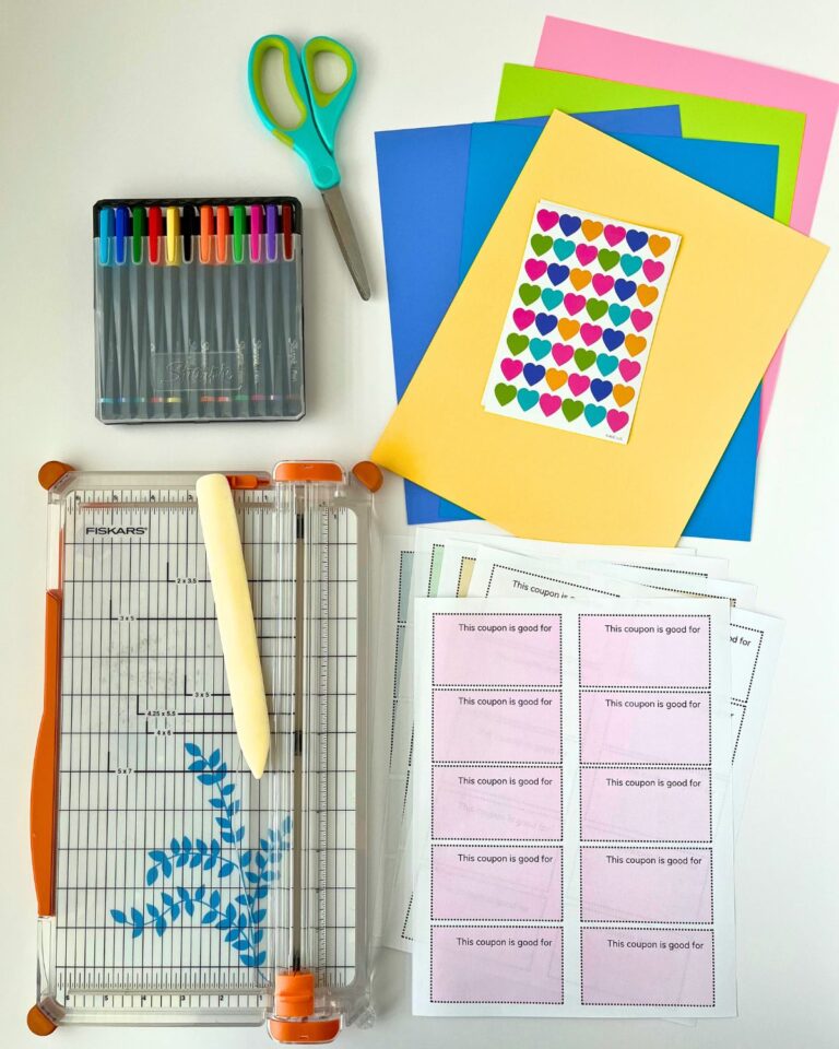 How to Make an Easy Tear-Out Coupon Book (DIY Gift) - Life as Mom