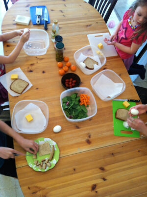 Playing a Game of Chopped for Kids | Kids in the Kitchen