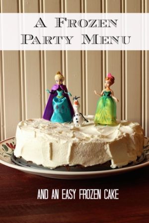 A Frozen Party Menu | Disney Frozen Birthday Party Ideas