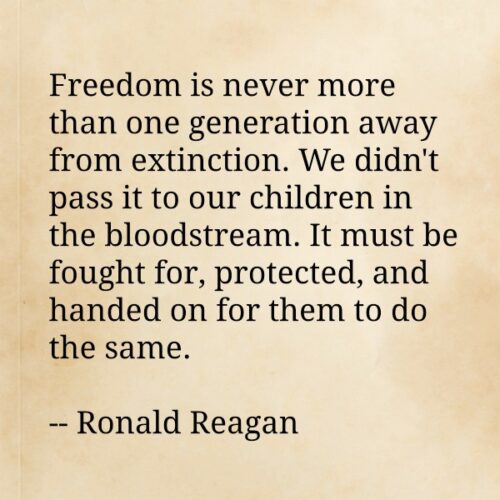 Freedom Isn't Free