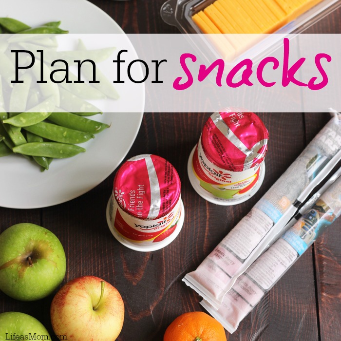 Snack Planning - Life As Mom