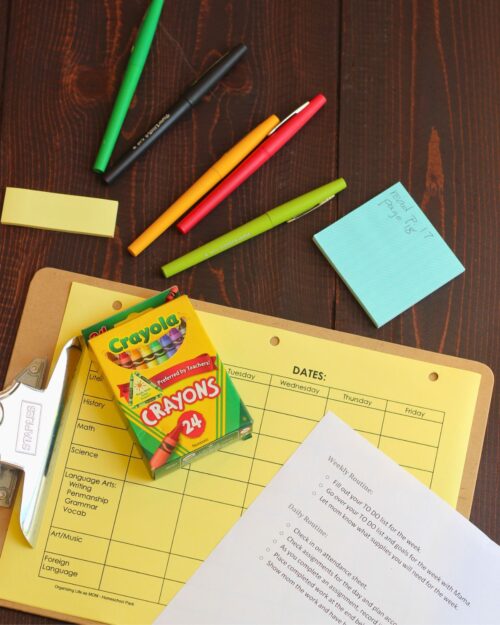 Back to School Organization Tips - Life as Mom