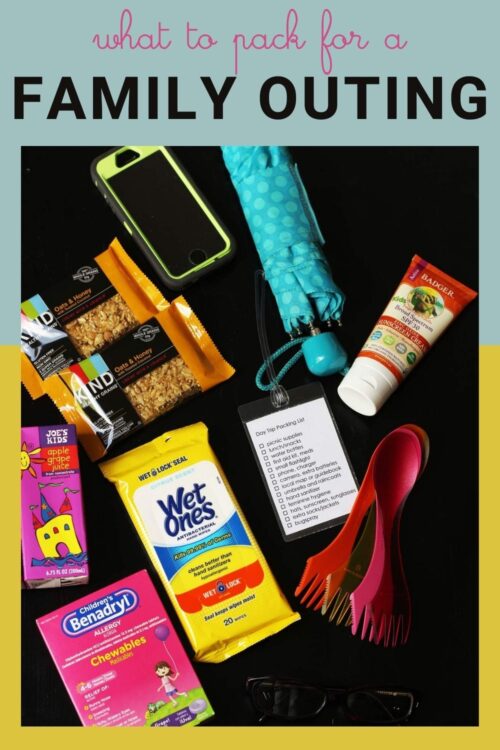 What to Pack for a Day Trip or Family Outing - Life as Mom