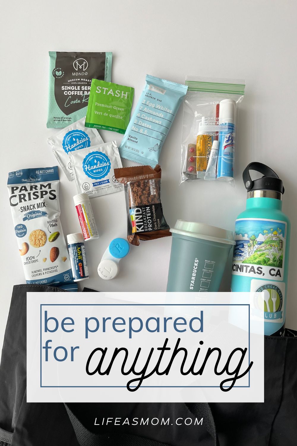 15 Everyday Bag Essentials to Be Prepared for Anything - Life as Mom