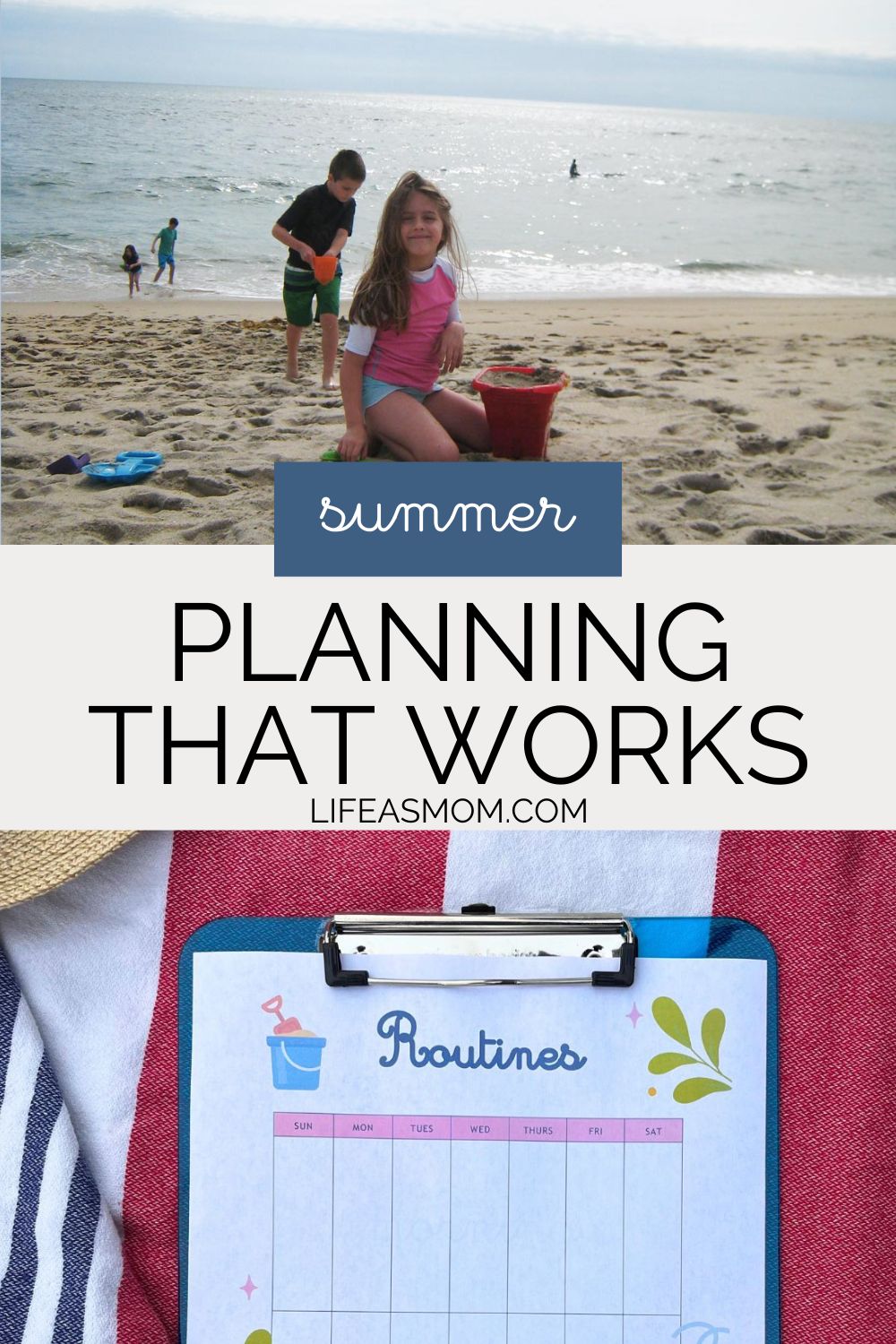 Summer Planning Tips for Moms (Free Printable Calendar) - Life as Mom