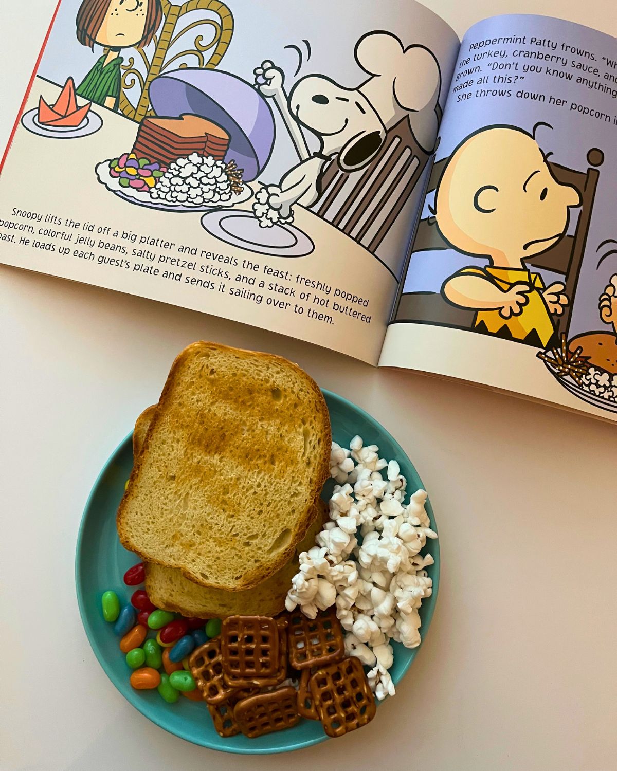 Charlie Brown Thanksgiving Dinner - Life as Mom